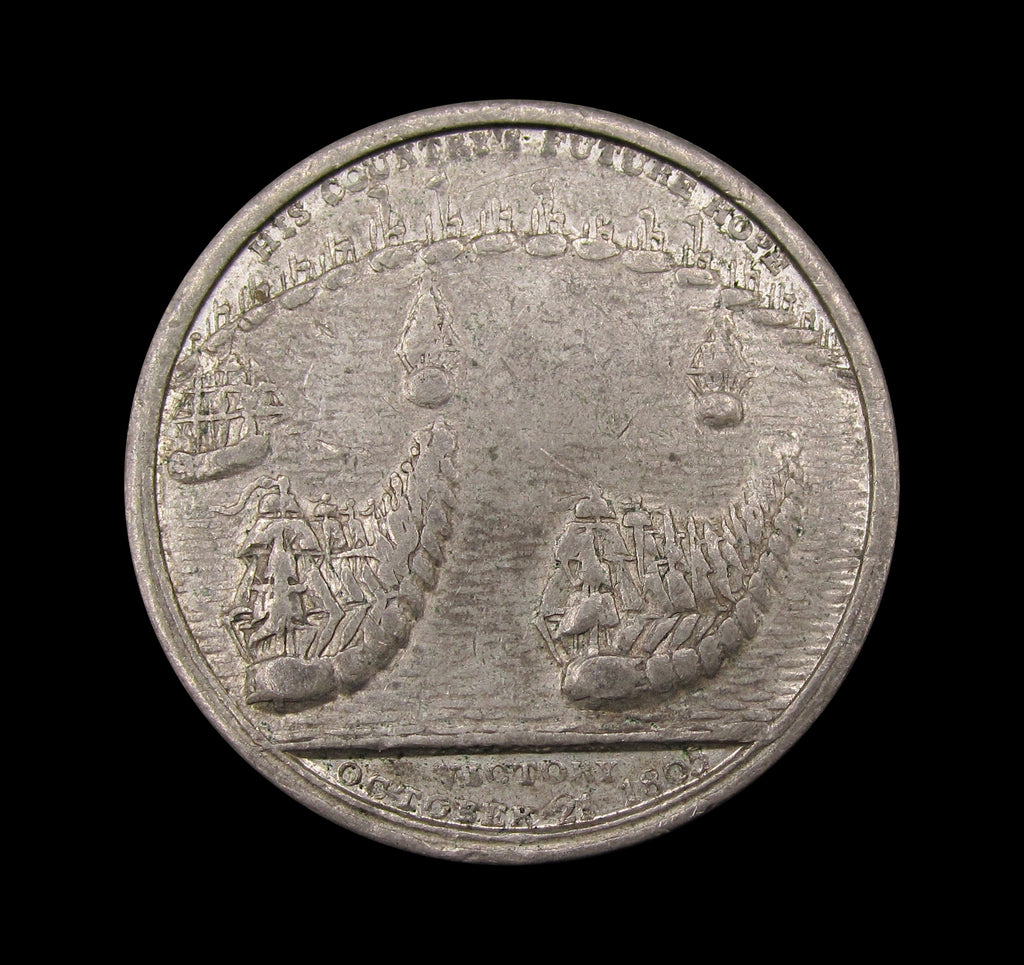 1805 Lord Collingwood Battle Of Trafalgar 38mm Medal – Coopers Coins