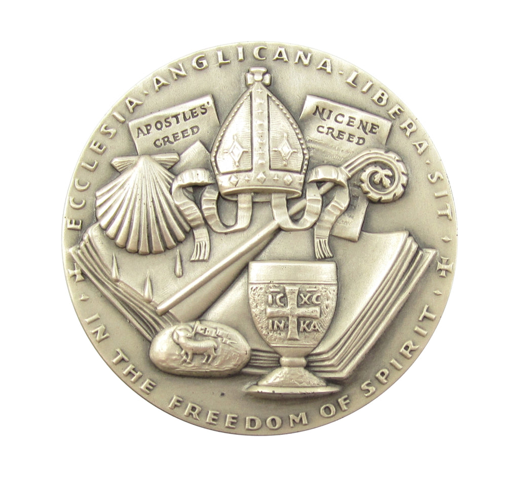 USA 1972 The Episcopal Church 45mm Silver Medal – Coopers Coins