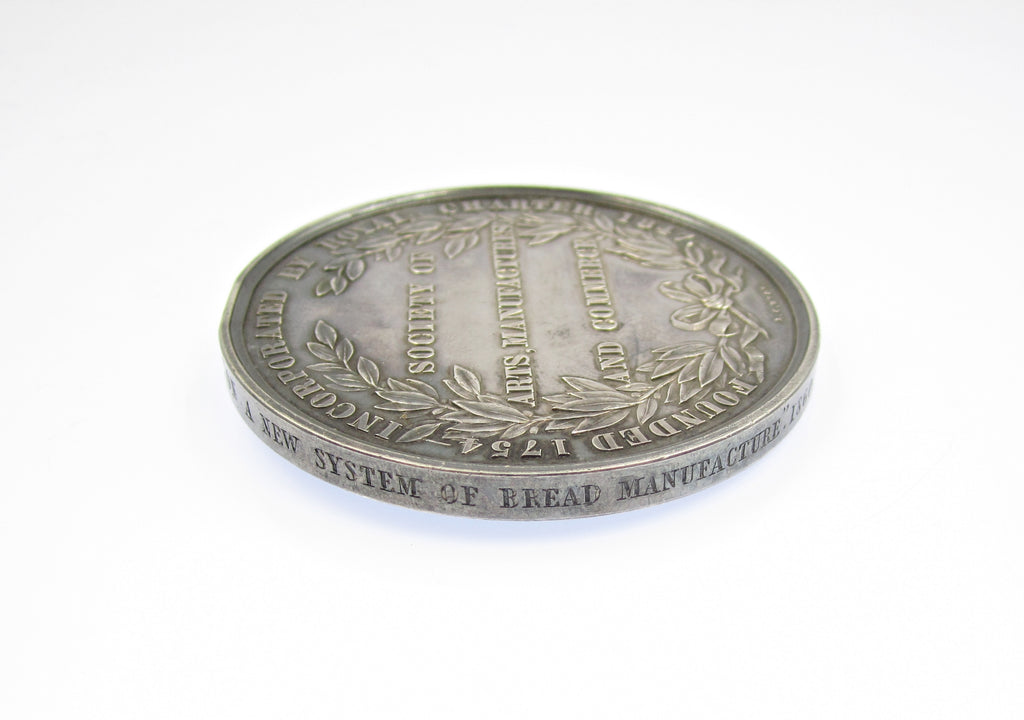 1847 Prince Albert Society Of Arts Prize Medal 56mm Silver - By Wyon ...