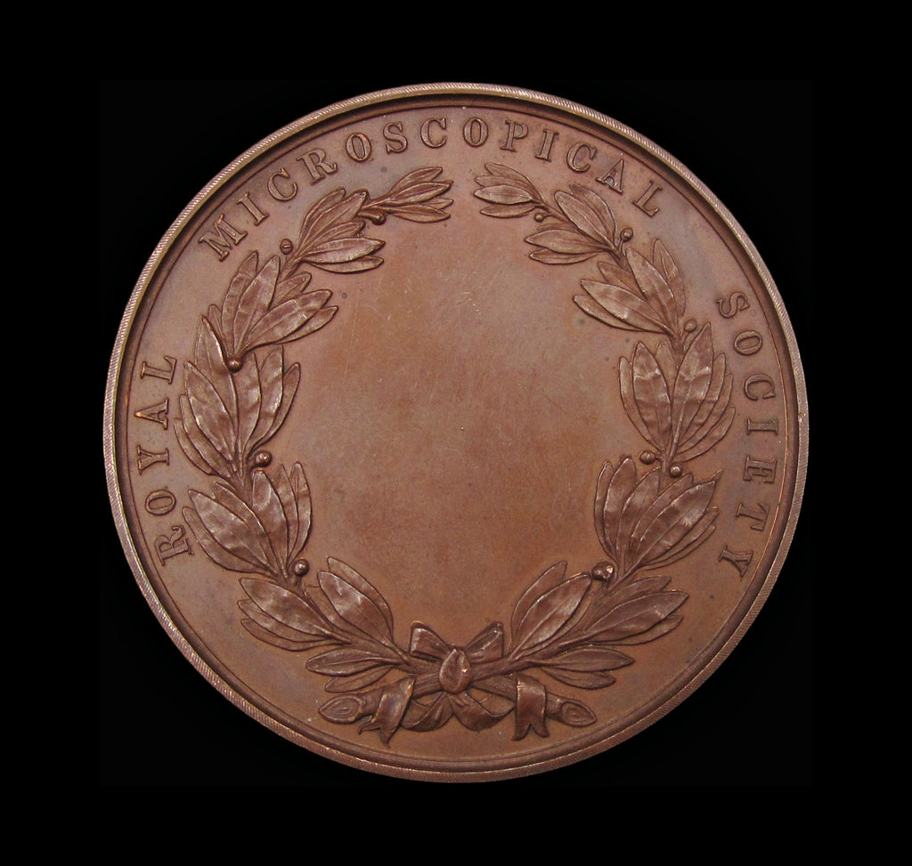 c.1860 Royal Microscopical Society 'Quekett' 51mm Medal - By Taylor ...