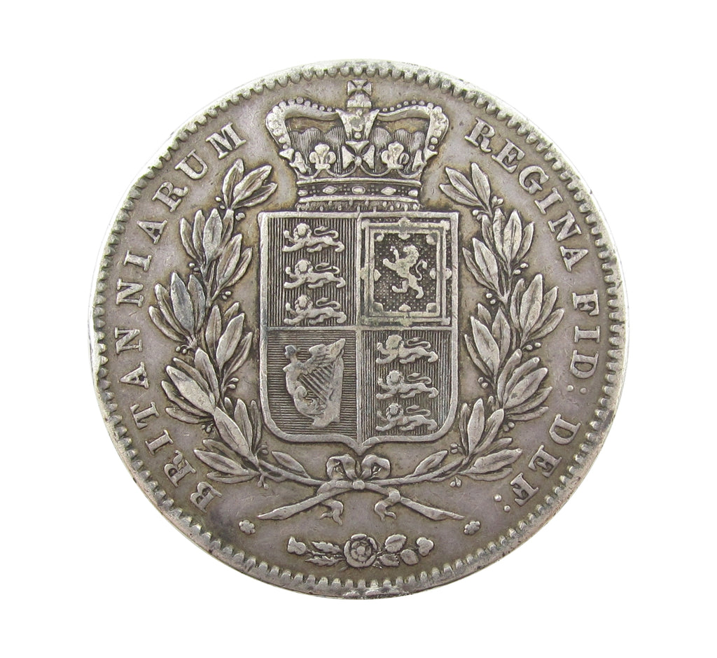 Victoria 1847 Young Head Crown - Fine – Coopers Coins