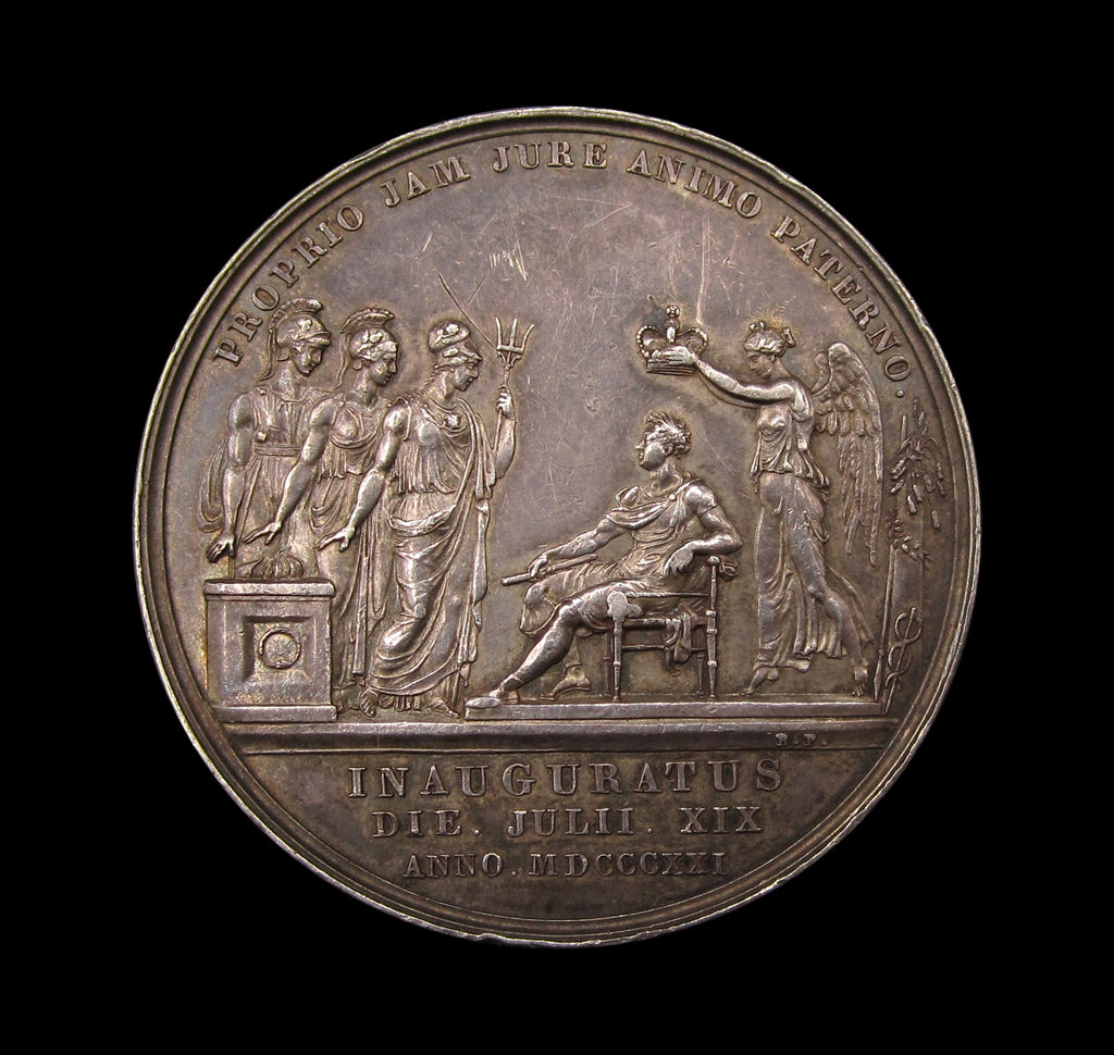 1821 Coronation Of George IV 35mm Silver Medal - By Pistrucci – Coopers ...