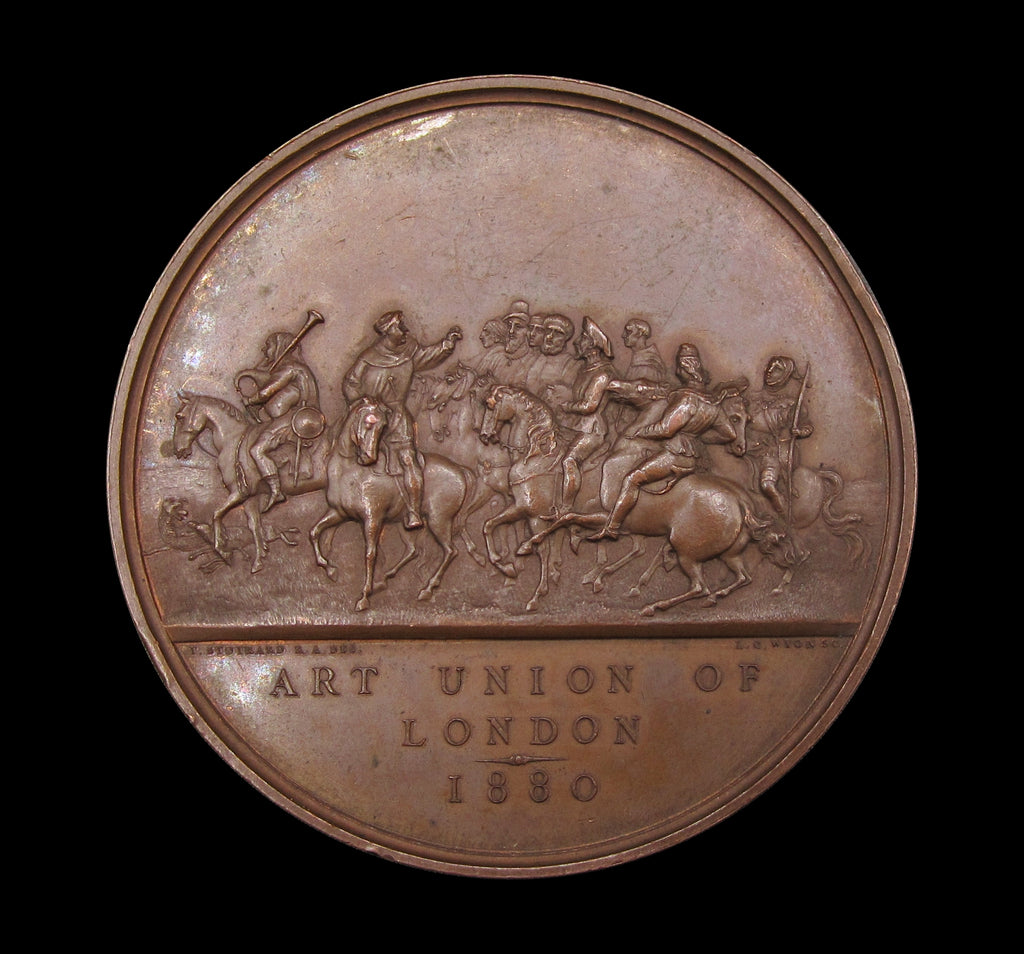 1880 Thomas Stothard Art Union Of London 55mm Medal - By Wyon – Coopers ...