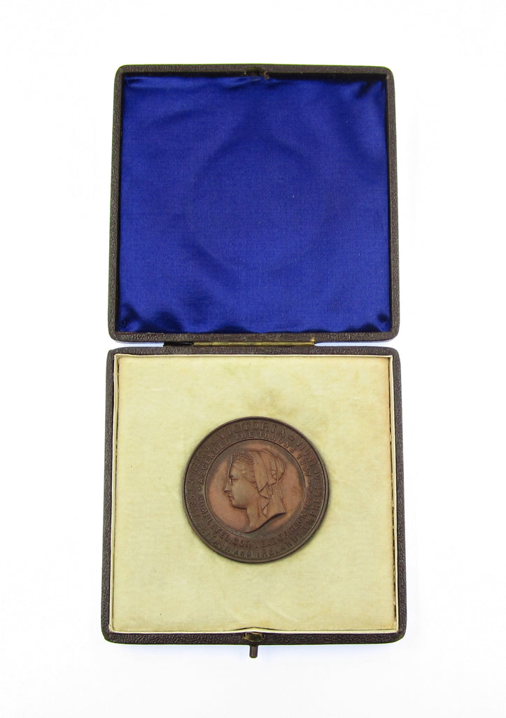 1897 Diamond Jubilee Mayor Of Beccles 45mm Medal - Cased – Coopers Coins