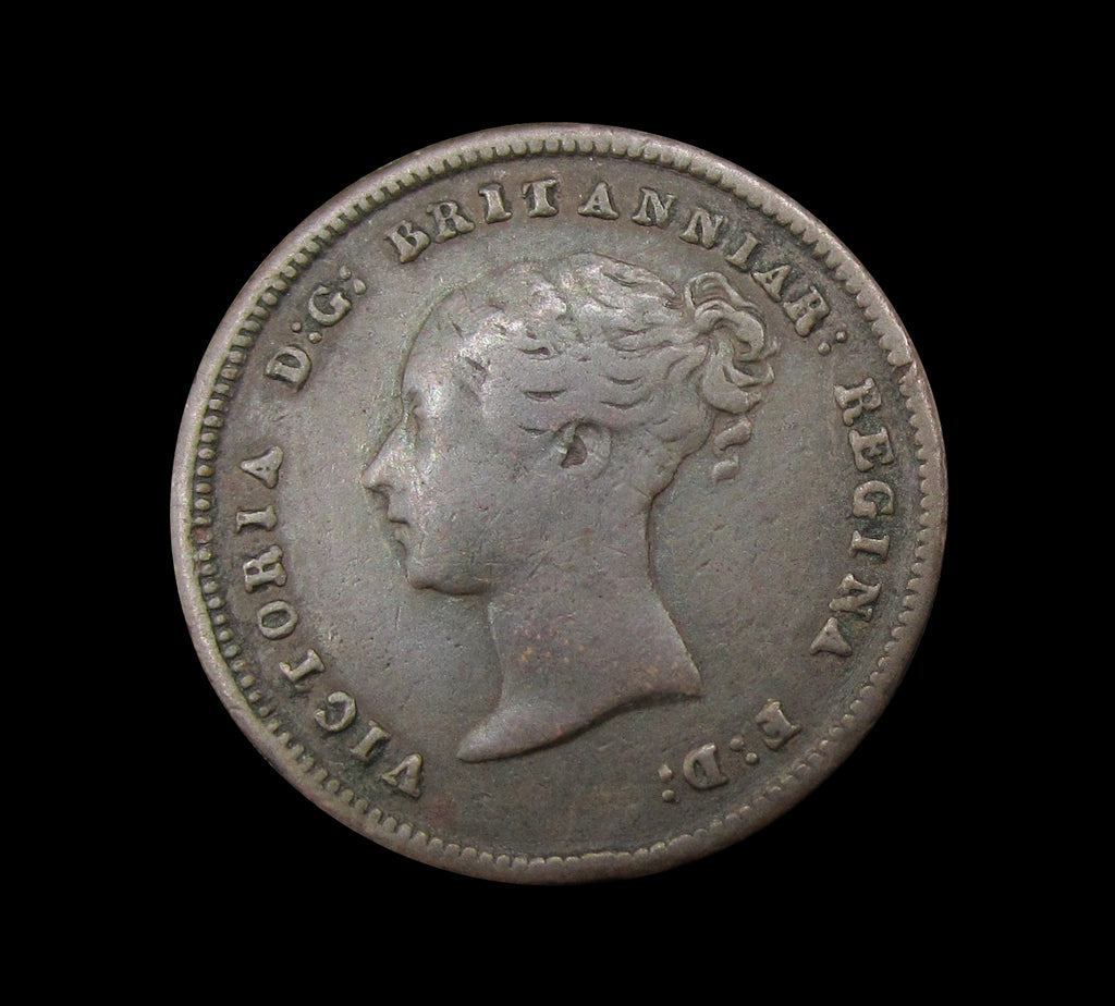 Victoria 1842 Half Farthing - Fine – Coopers Coins