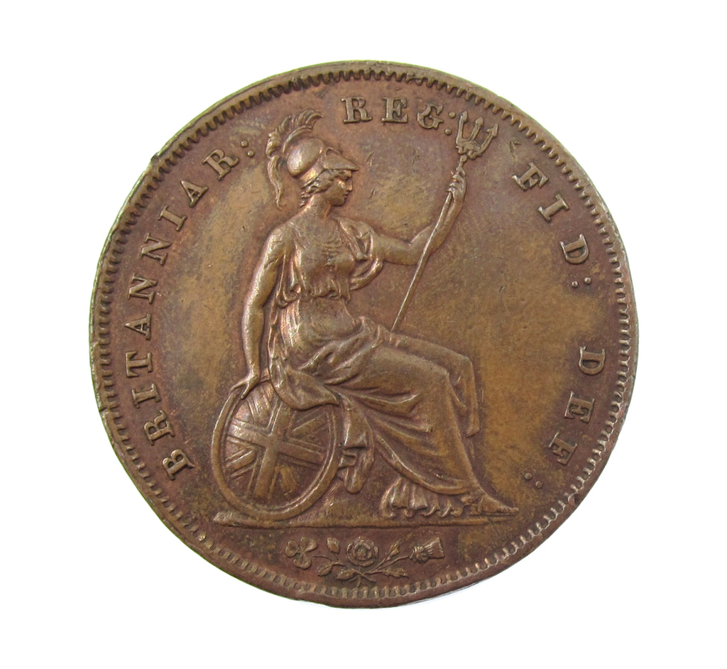 Victoria 1857 Penny - GVF – Coopers Coins