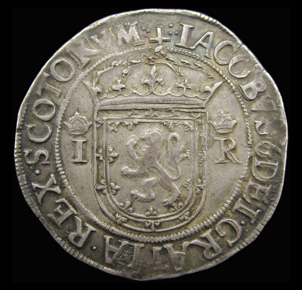 Scotland James VI 1570 Ryal Sword Dollar - GVF – Coopers Coins
