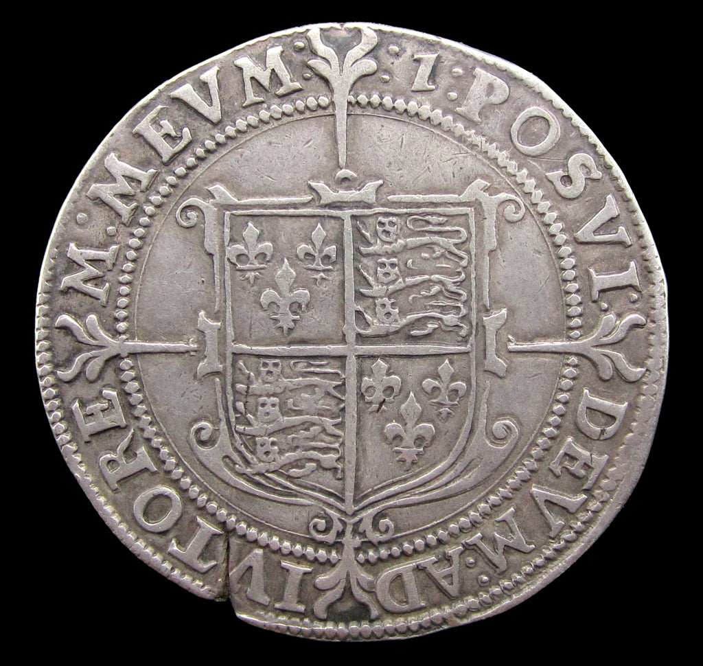 Elizabeth I 1601-1602 Silver Halfcrown - VF – Coopers Coins