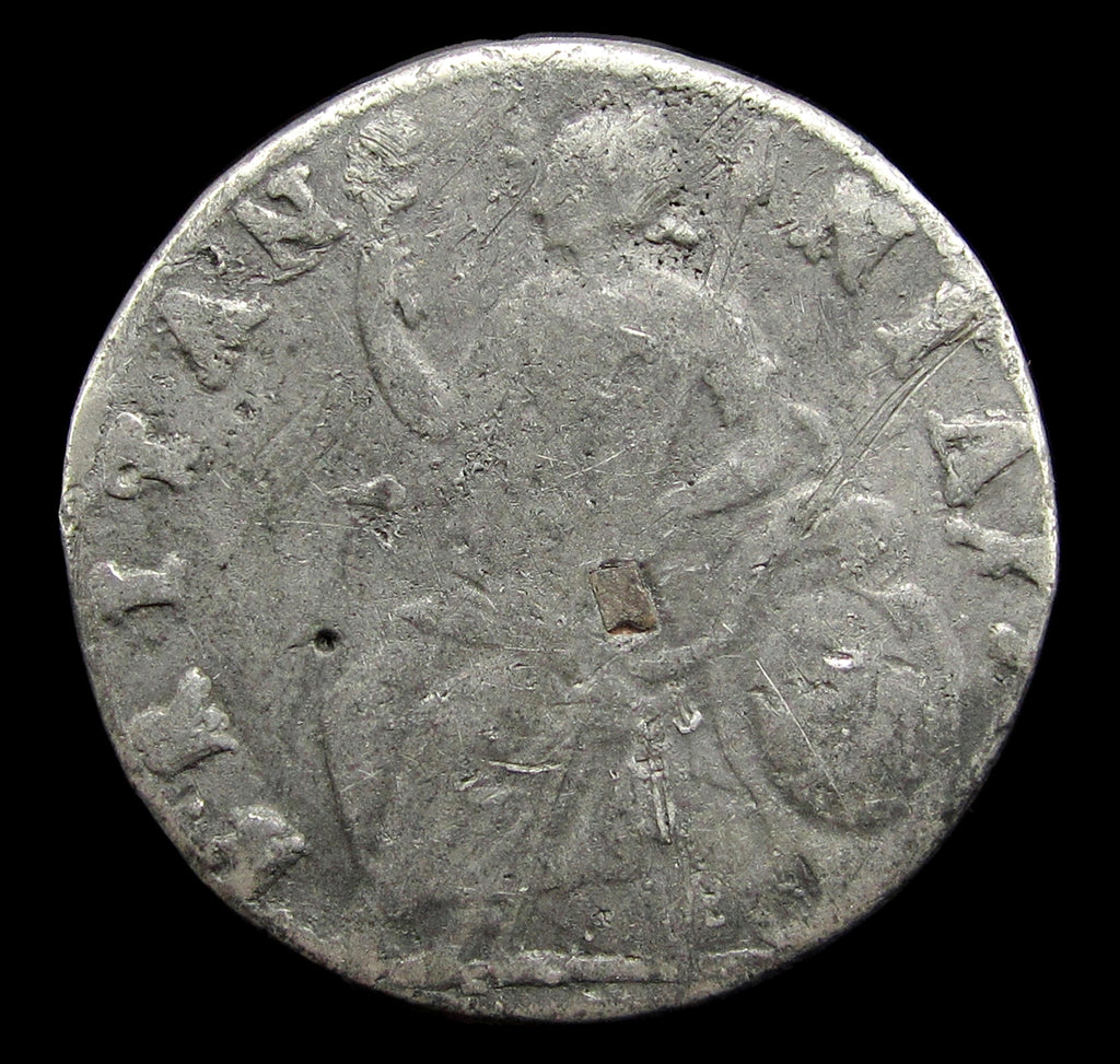 William & Mary 1691 Tin Halfpenny - NVF – Coopers Coins
