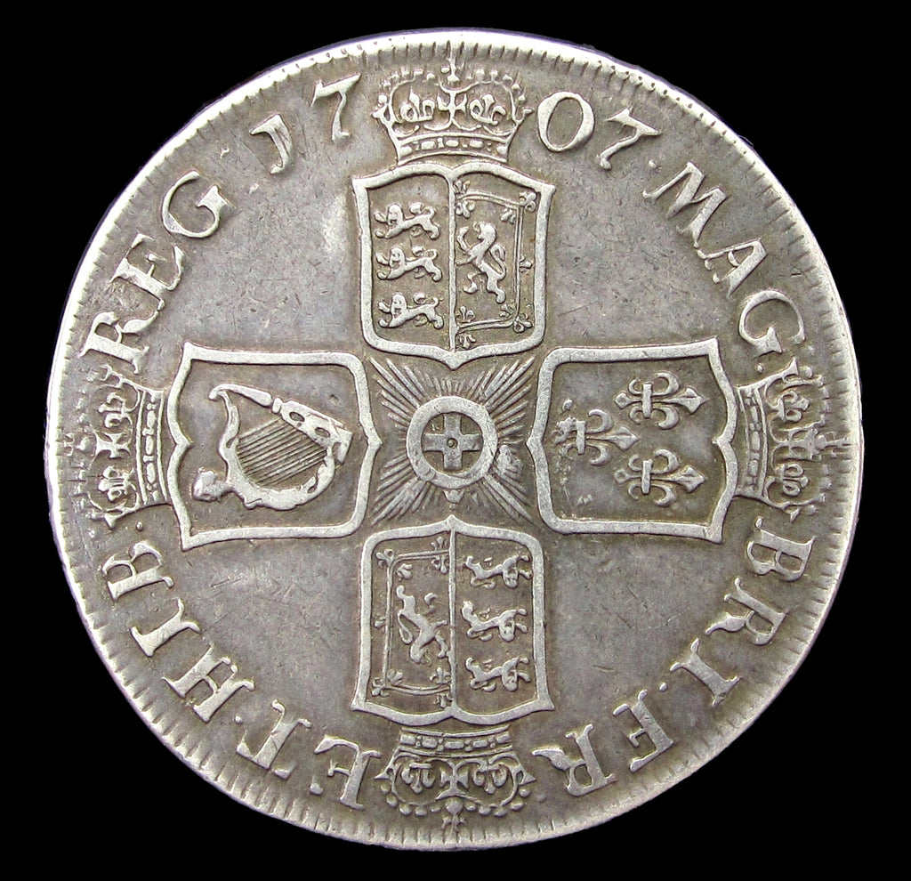 Anne 1707 E Crown - NVF – Coopers Coins