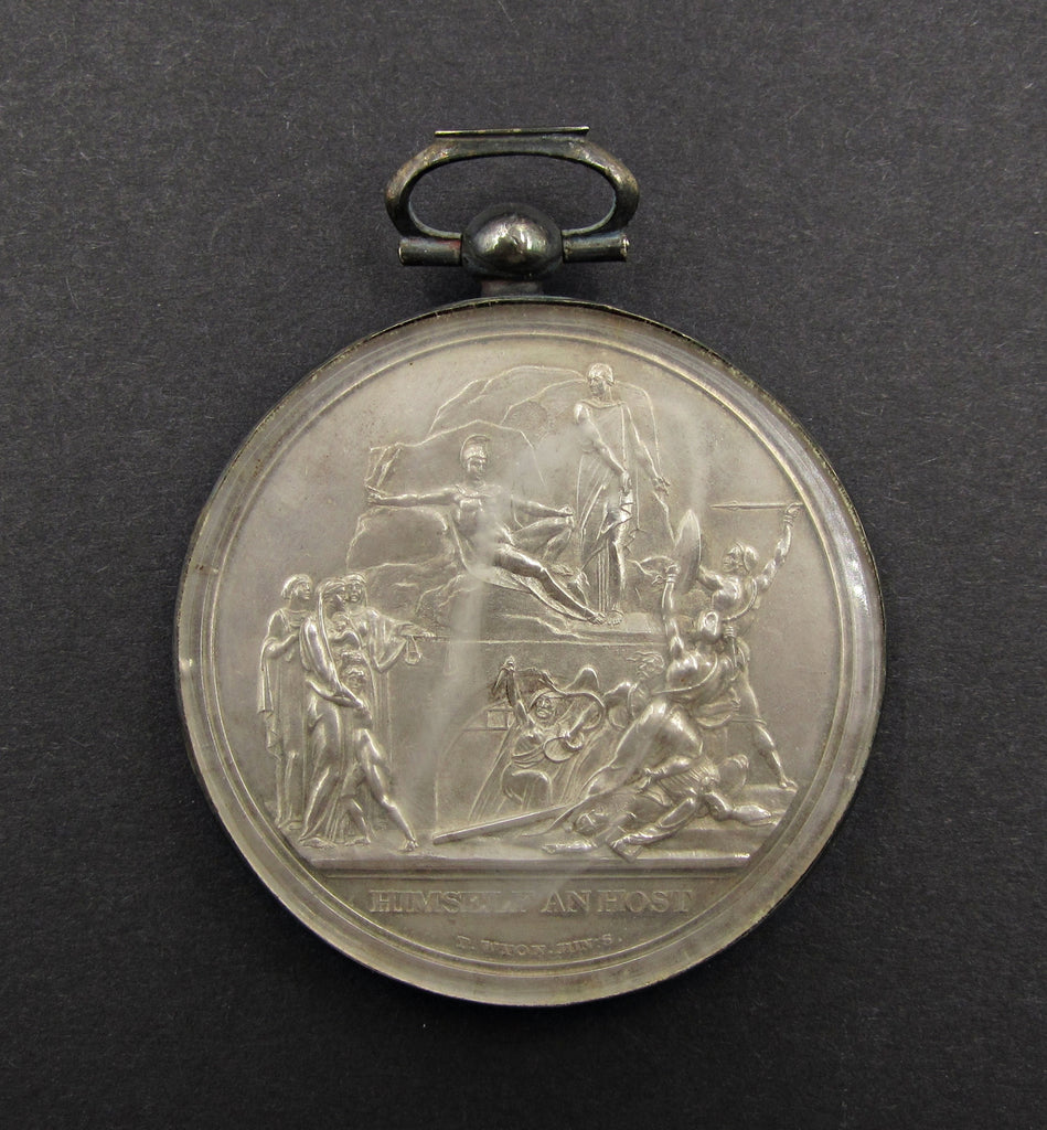 1813 Manchester Pitt Club 50mm Silver Medal - By Wyon – Coopers Coins