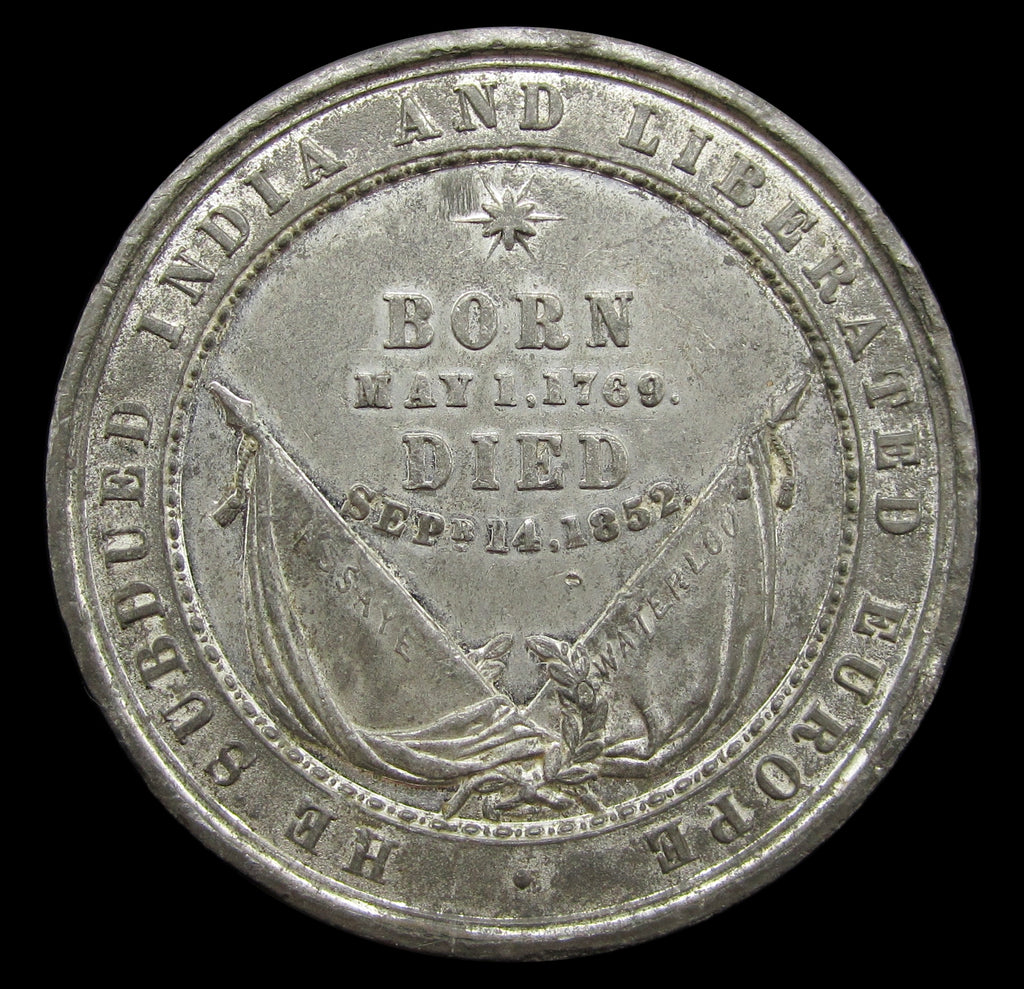 1852 Death Of The Duke Of Wellington 38mm Medal - By Allen & Moore ...