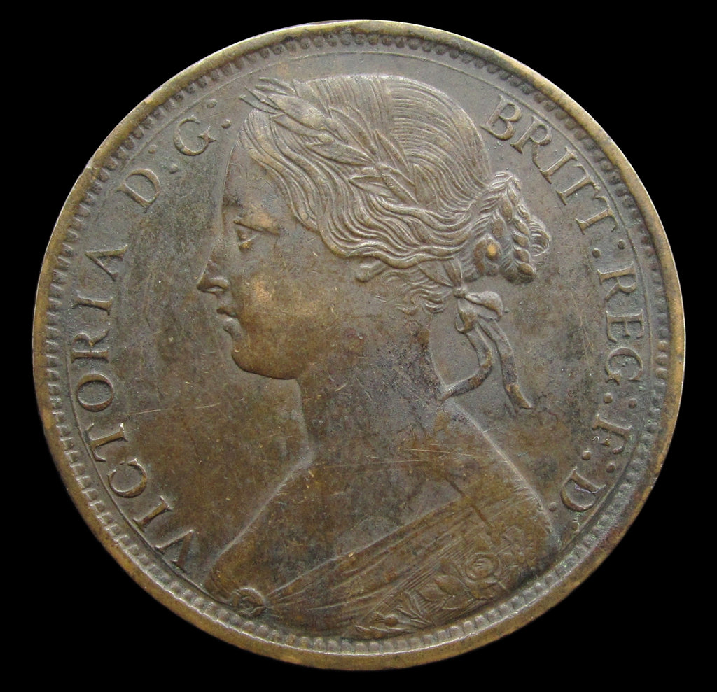 Victoria 1862 Penny - GVF – Coopers Coins