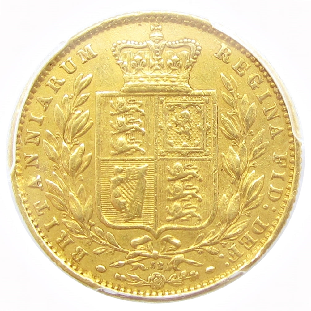 Victoria 1874 Sovereign - London Mint - PCGS XF – Coopers Coins
