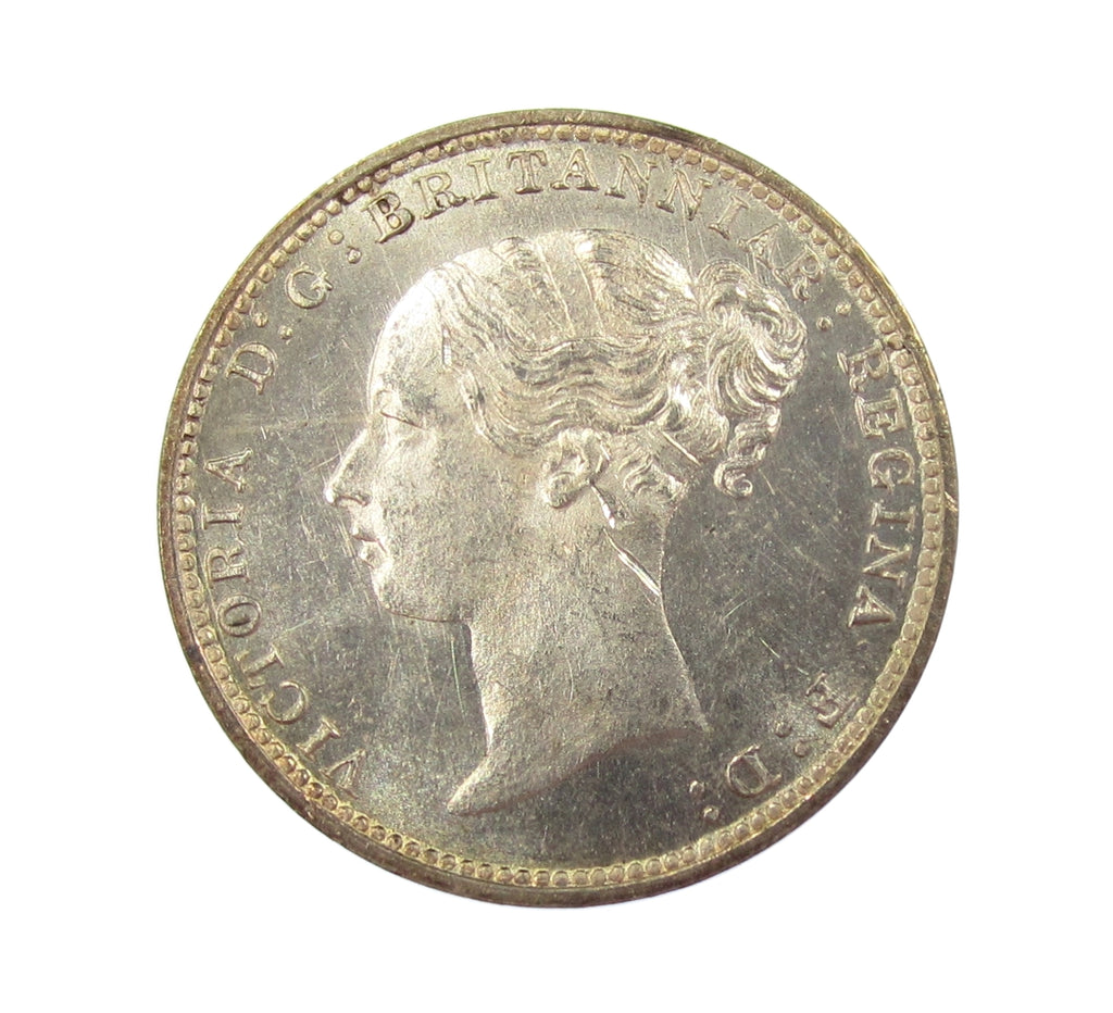 Victoria 1880 Threepence - EF – Coopers Coins
