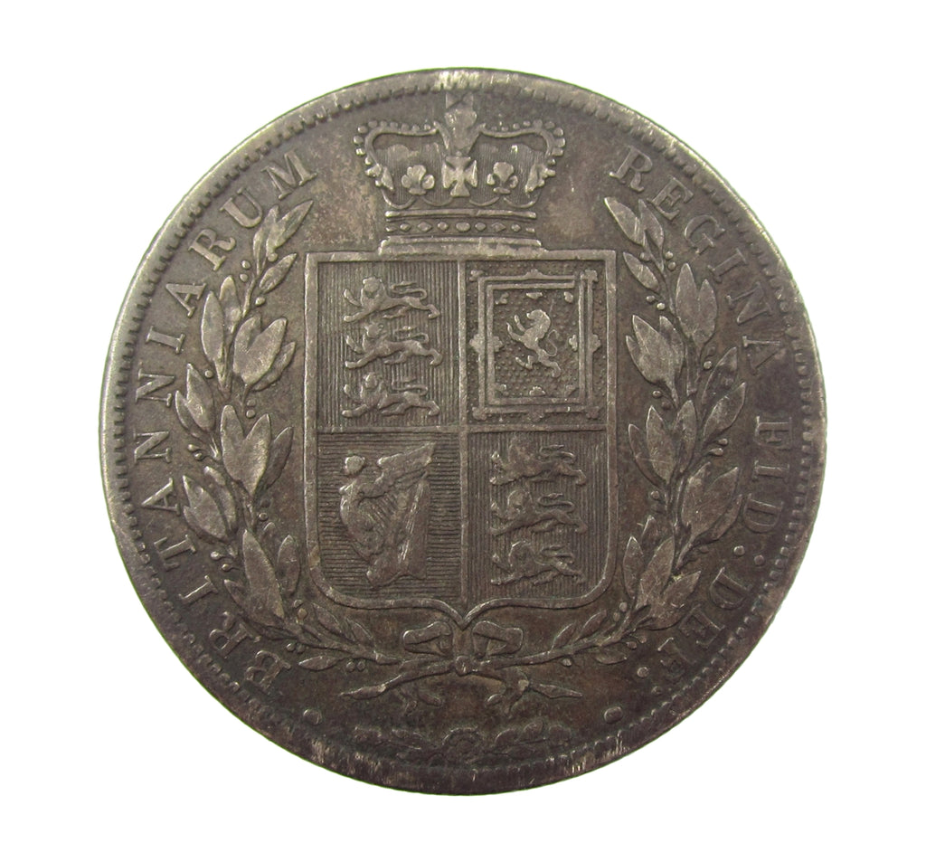 Victoria 1881 Halfcrown - NVF – Coopers Coins