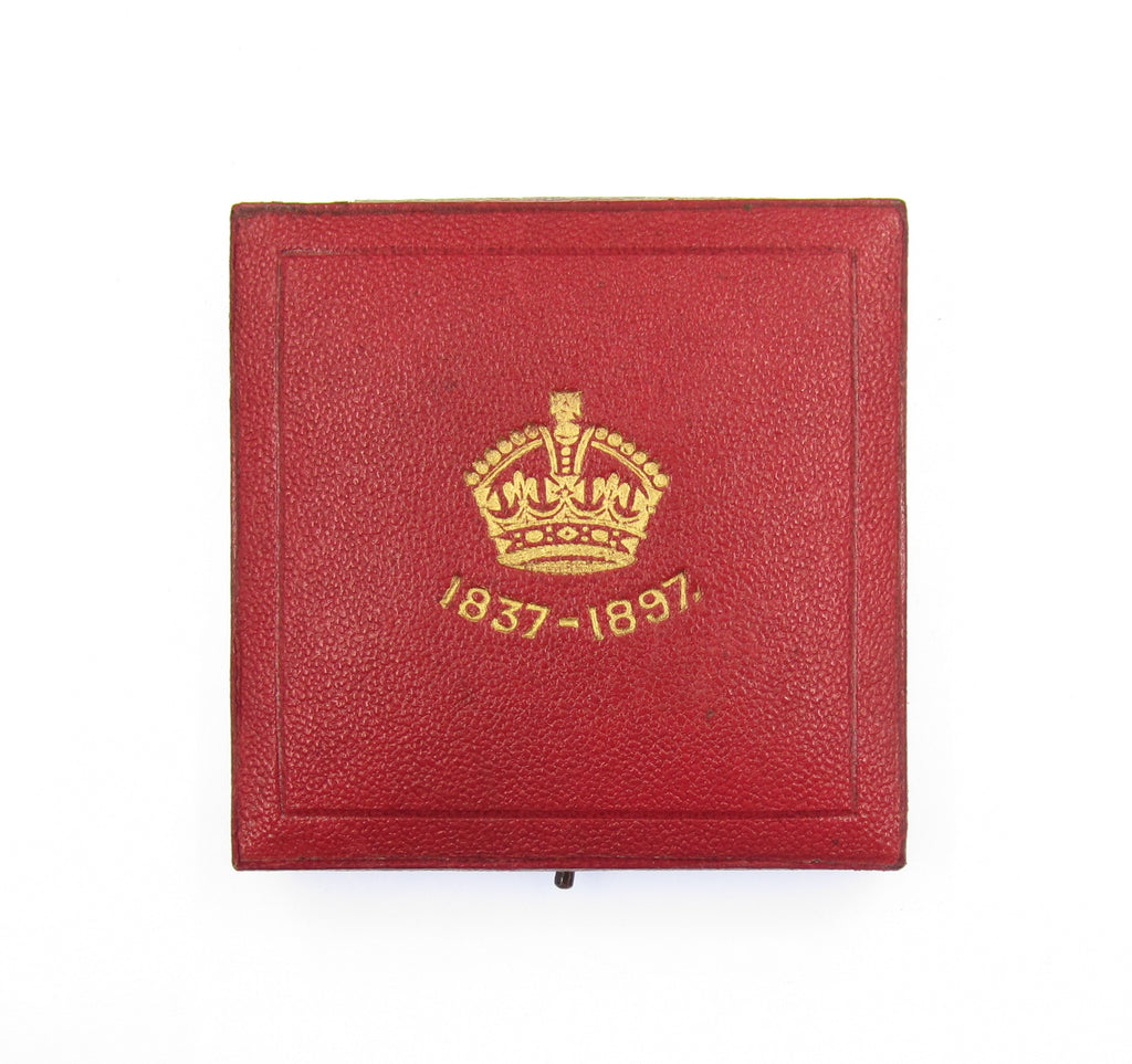 1897 Victoria Diamond Jubilee 56mm Bronze Medal - Cased – Coopers Coins