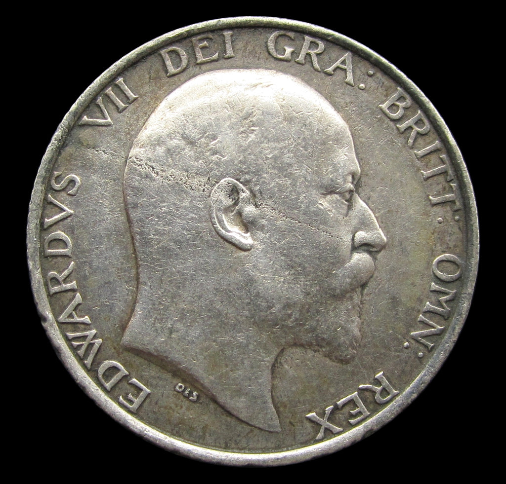 Edward VII 1905 Shilling - NVF – Coopers Coins