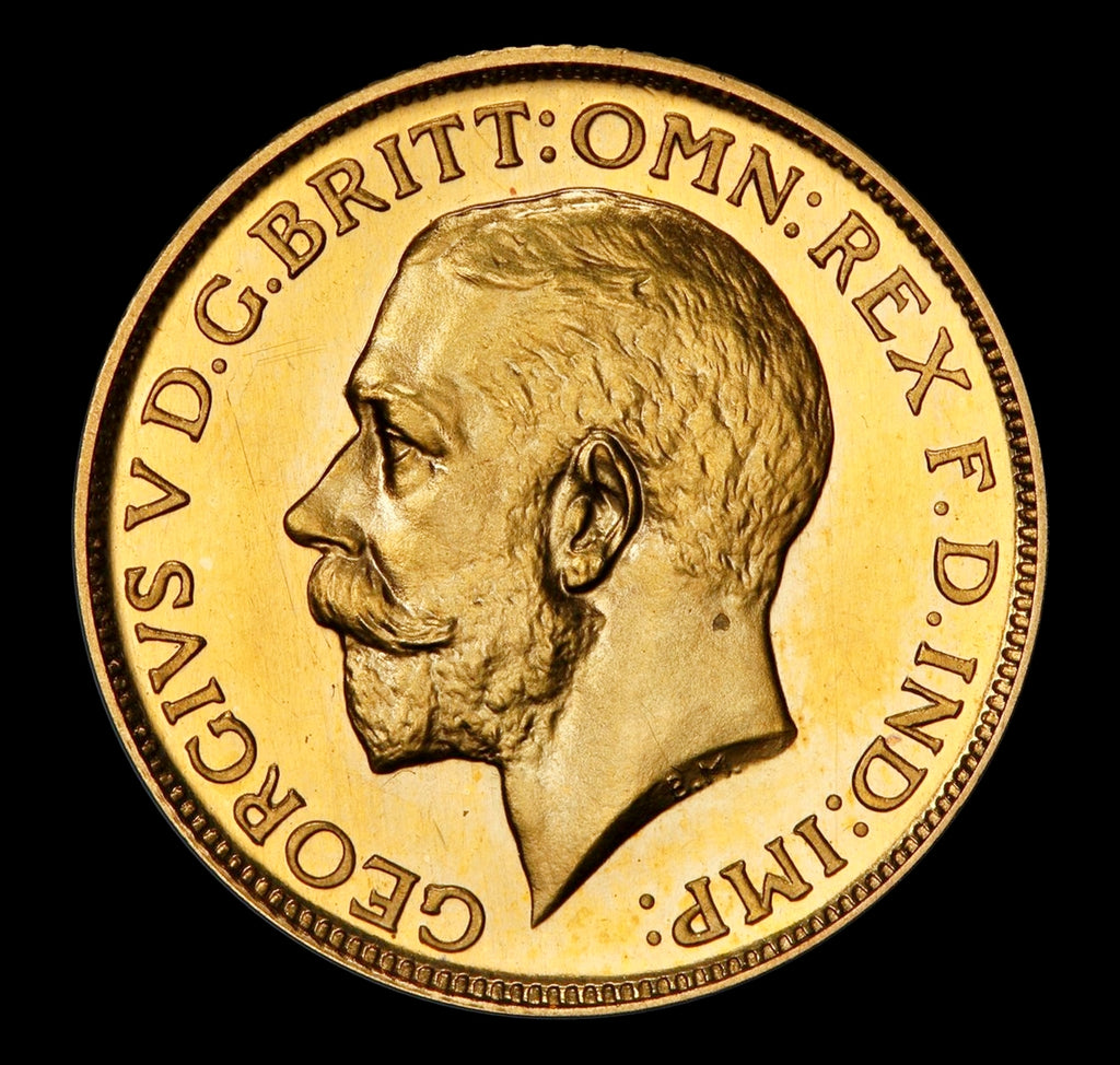 George V 1911 Proof Sovereign - PCGS PR65CAM – Coopers Coins