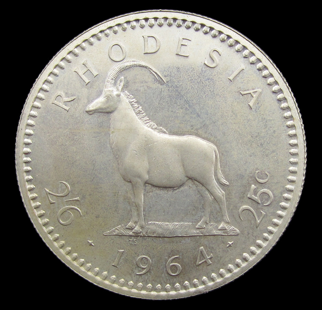 Rhodesia 1964 Elizabeth II 4 Coin Proof Set - Cased – Coopers Coins