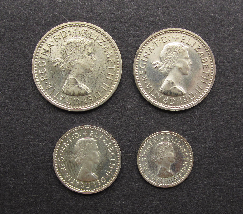 Elizabeth II 1968 Full Maundy Set - Cased – Coopers Coins