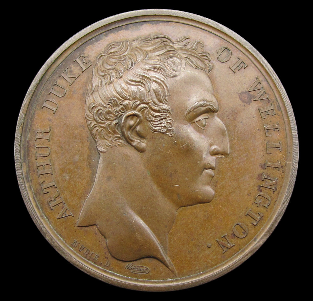 1813 English Army Pass The Pyrenees Bronze Medal - By Brenet – Coopers ...