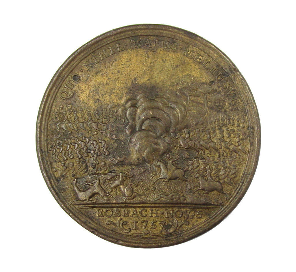 Prussia 1757 Frederick Battle Of Rosbach 48mm Medal – Coopers Coins