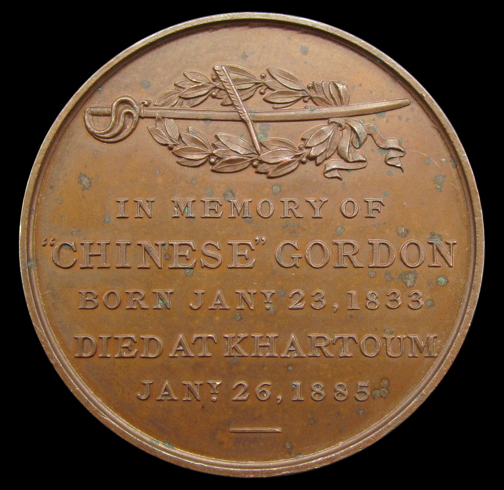 1885 General 'Chinese' Gordon Memorial 51mm Medal – Coopers Coins