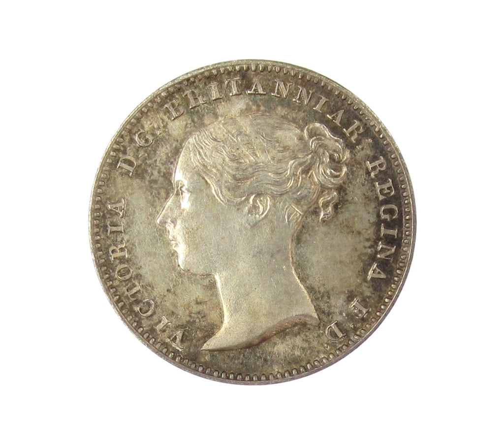 Victoria 1842 Threepence - UNC – Coopers Coins