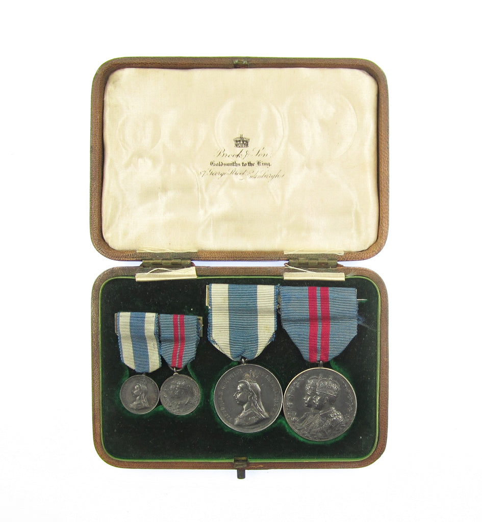 1897 Jubilee & 1911 Coronation Group Of Medals To Brigadier Gen J.T Hu ...