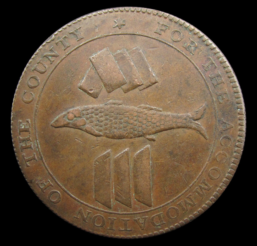 1811 Cornwall For Accommodation Cornish Penny Token - VF – Coopers Coins