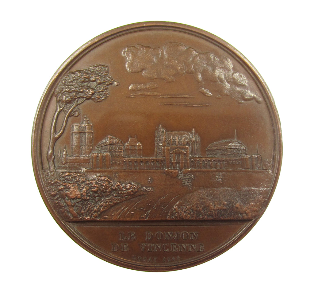 France 1844 Storming Of The Bastille 42mm Medal - By Rogat – Coopers Coins