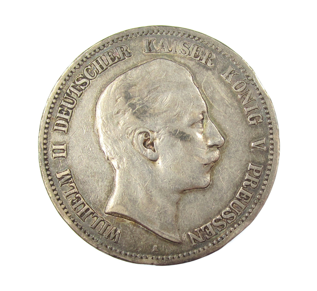 Germany 1900 Wilhelm II Berlin 5 Funf Mark - NVF – Coopers Coins