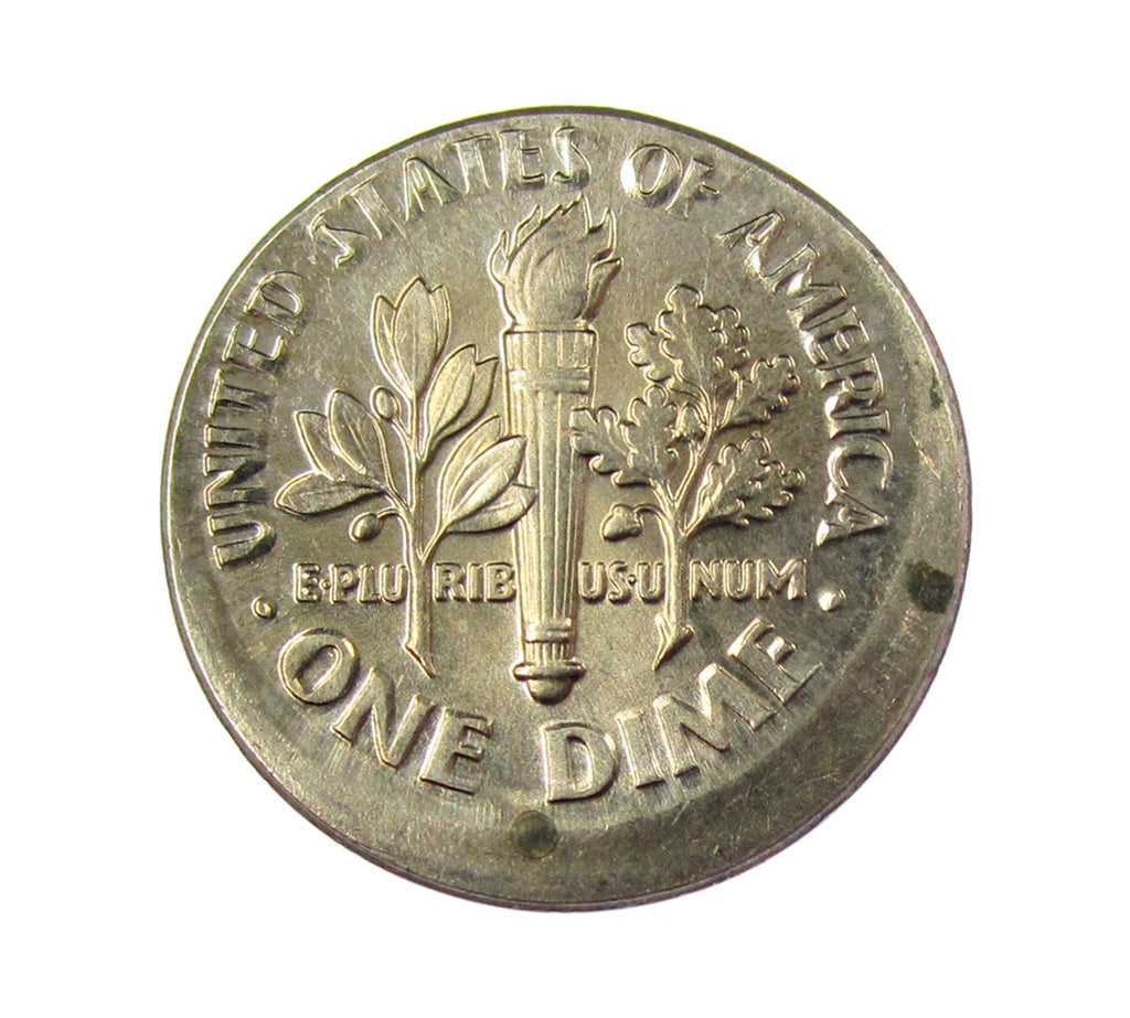 USA 1999 P Roosevelt Dime - Struck Off Centre – Coopers Coins