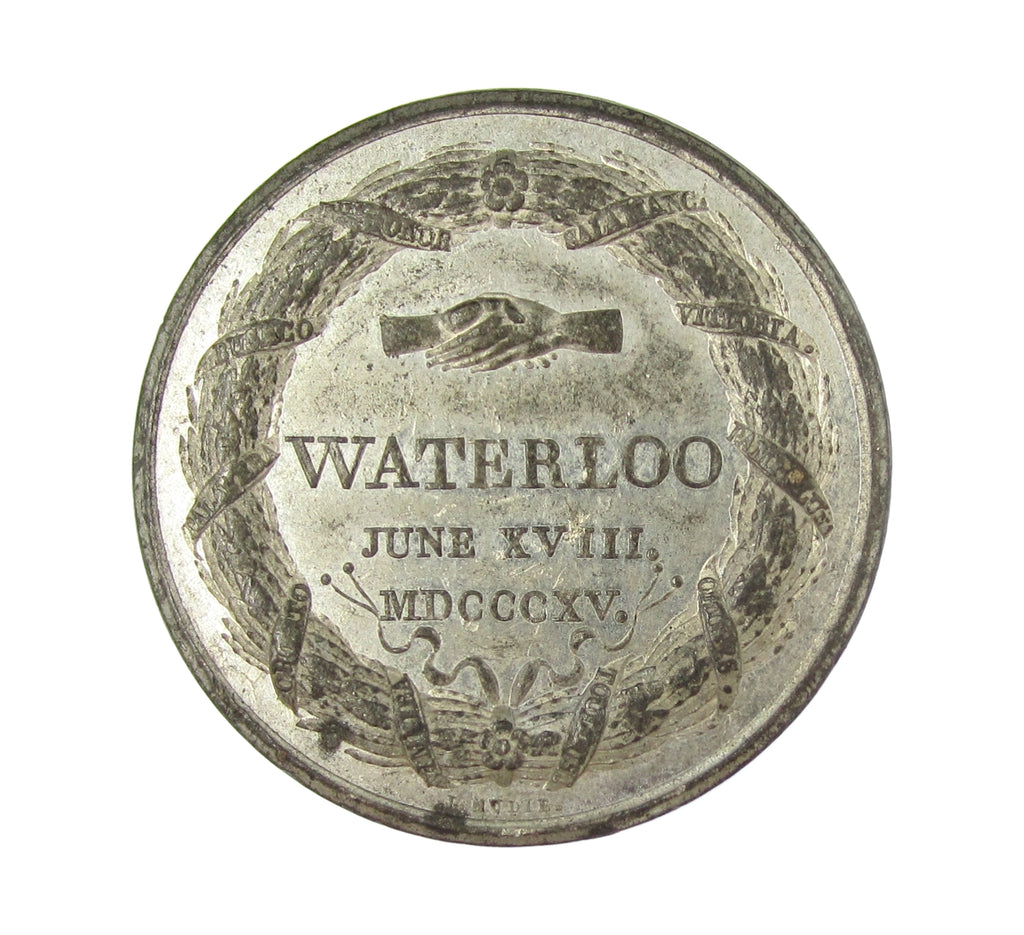 1815 Duke Of Wellington Battle Of Waterloo 41mm Medal - By Brenet ...