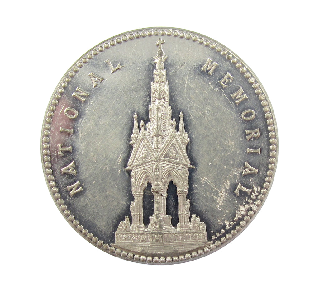 1861 National Memorial To Prince Albert 33mm Medal - By Wyon – Coopers ...