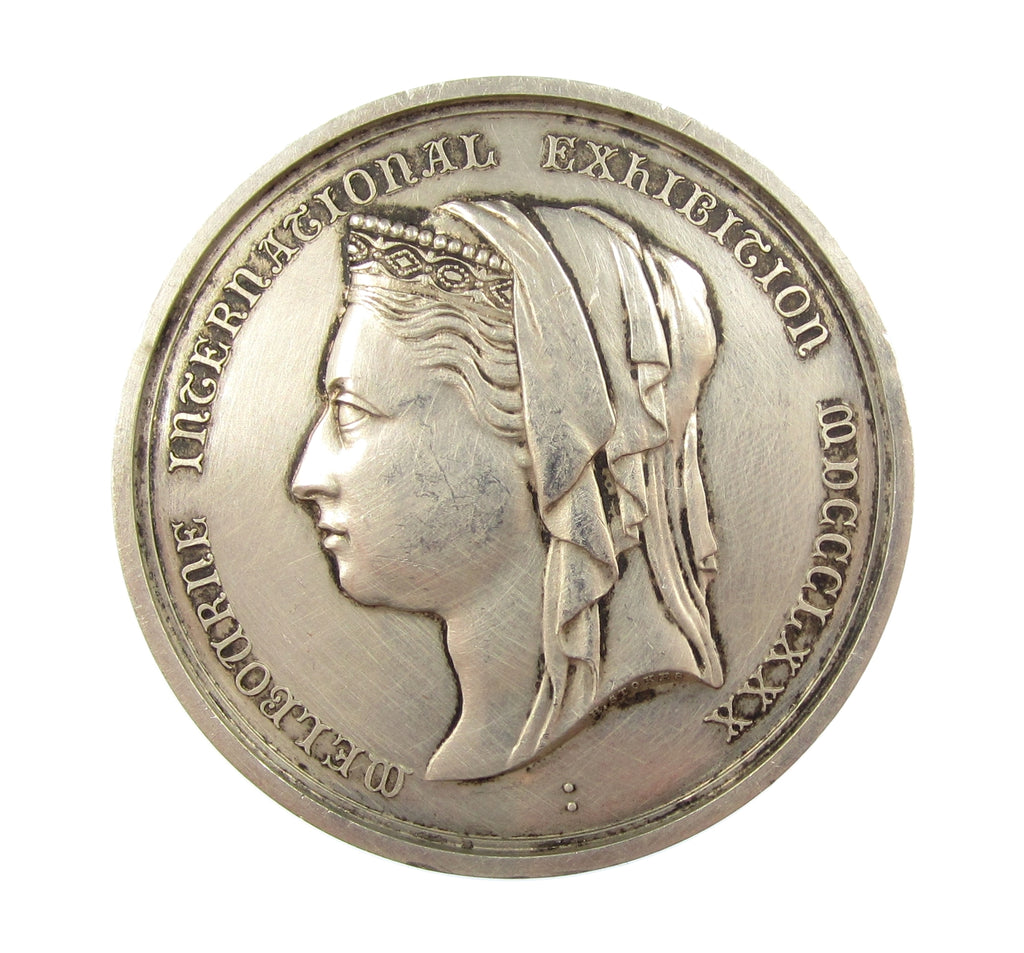 Australia 1880 Melbourne International Exhibition Silver Medal Pair ...