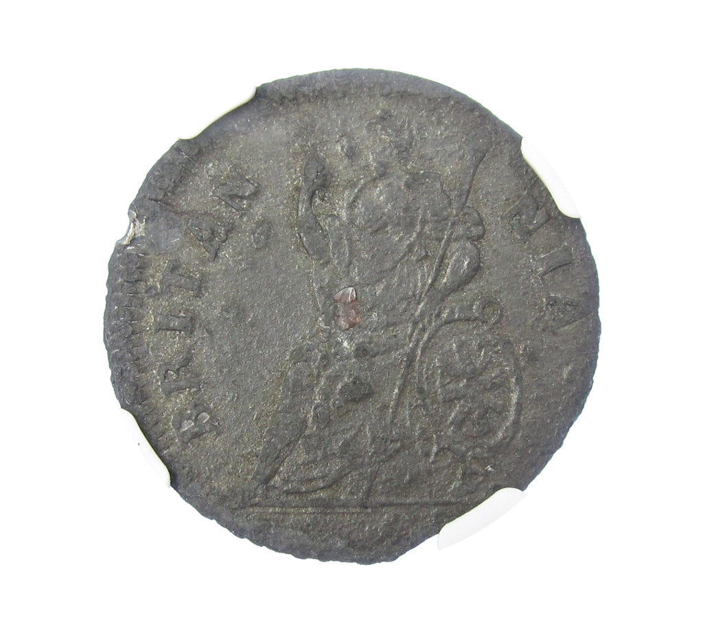 Charles II 1684 Tin Farthing - NGC UNC – Coopers Coins