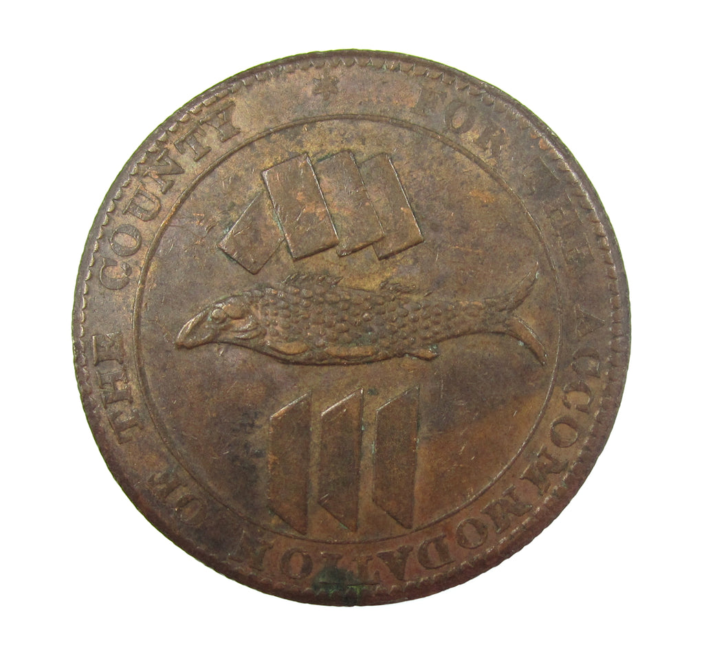 1811 Cornwall For Accommodation Cornish Penny Token - VF – Coopers Coins