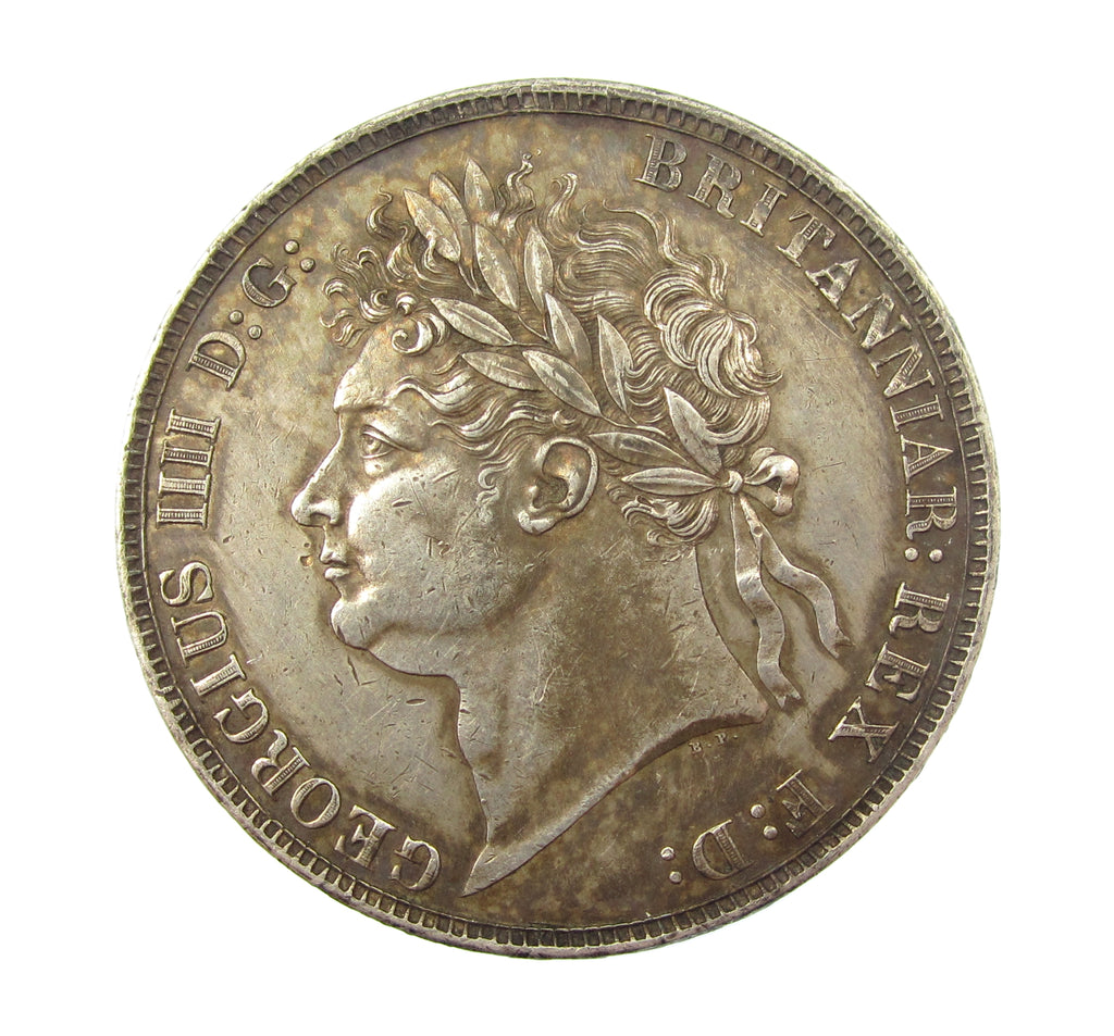 George IV 1821 Crown - NEF – Coopers Coins