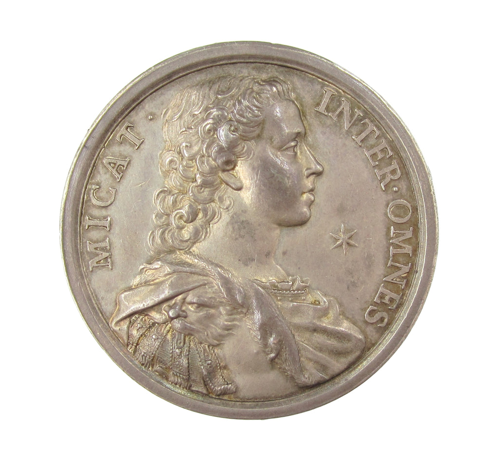 1731 Prince Charles Legitimacy Of Jacobite Succession 41mm Silver Meda ...