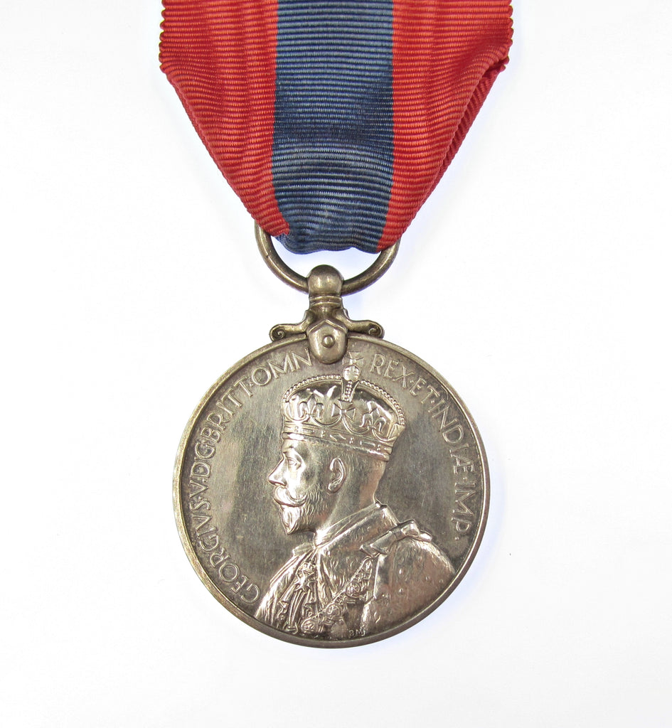 George V Faithful Service Medal - Cased – Coopers Coins