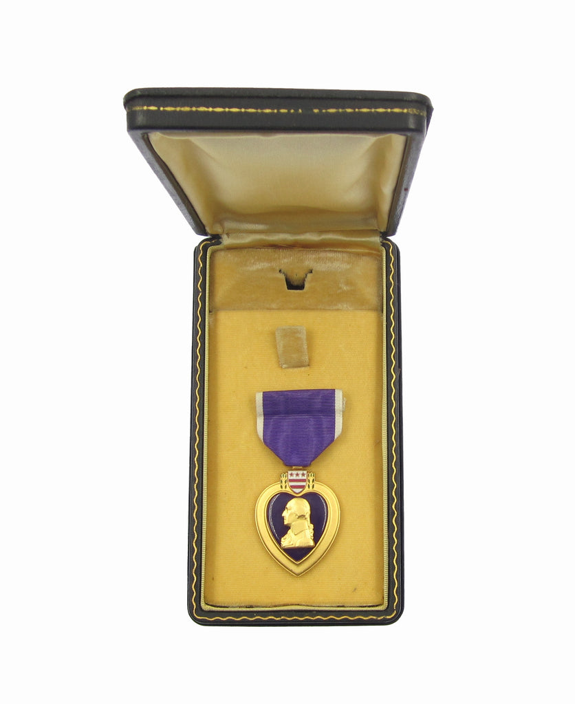 USA Vintage Purple Heart Medal - Cased – Coopers Coins