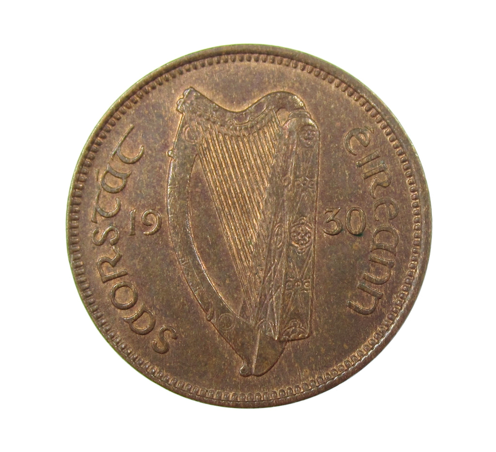 Ireland 1930 Farthing - GEF – Coopers Coins