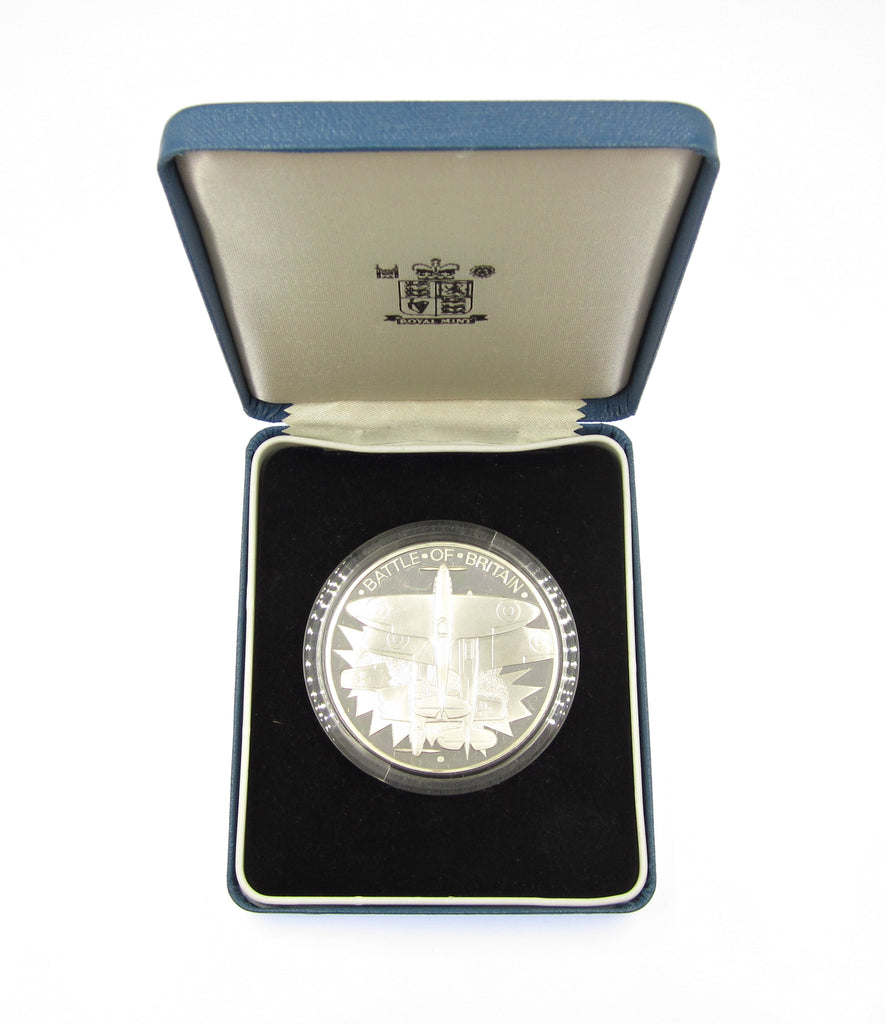 1990 50th Anniversary Of The Battle Of Britain Silver Medallion ...