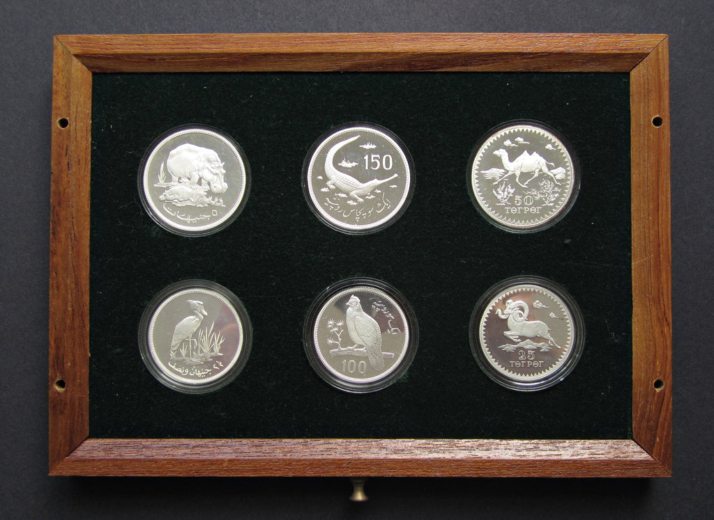 1974-1979 WWF Wildlife Conservation 48 Coin Silver Proof Set – Coopers ...