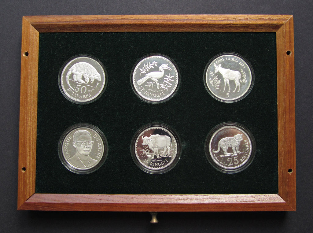 1974-1979 WWF Wildlife Conservation 48 Coin Silver Proof Set – Coopers ...